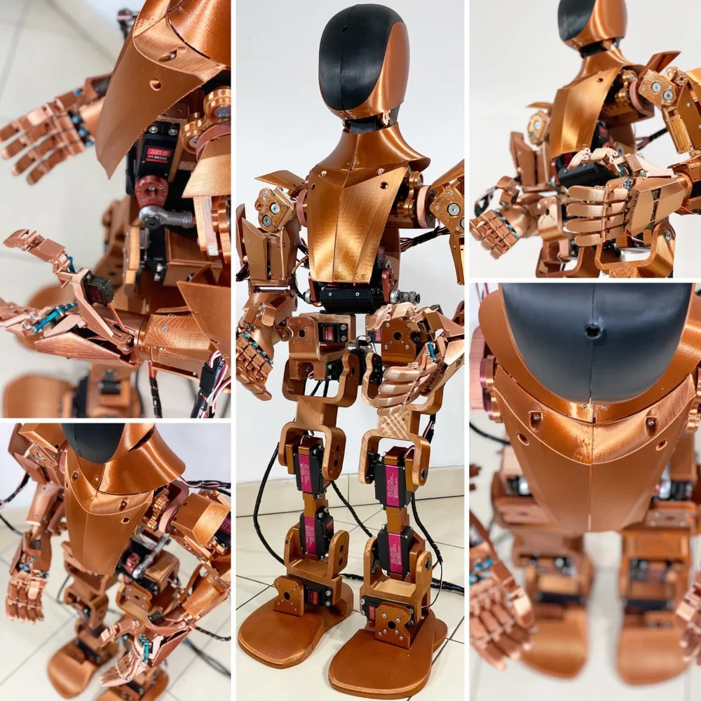 Youbionic - How to Build a 3D Printed Humanoid, Arm and Hand Robot: Youbionic Provides Complete ...