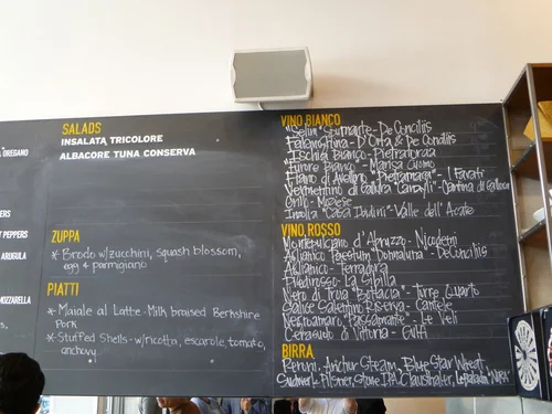 Menu Painting and Lettering — New Bohemia Signs