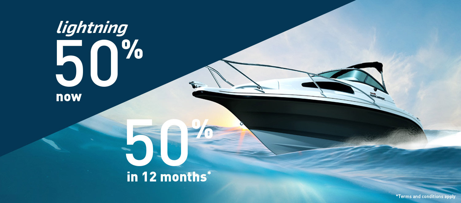Lightning 50/50 Offer — Fi-Glass Boats