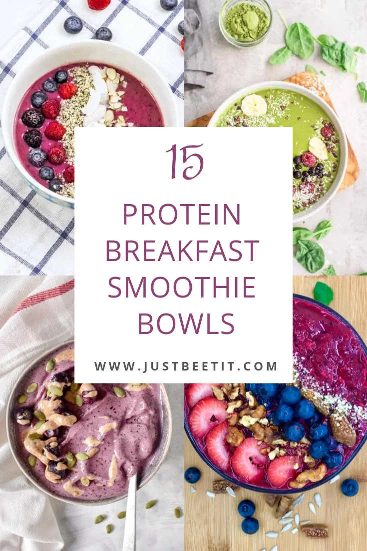 15 Protein-Power Breakfast Smoothie Bowls — Just Beet It