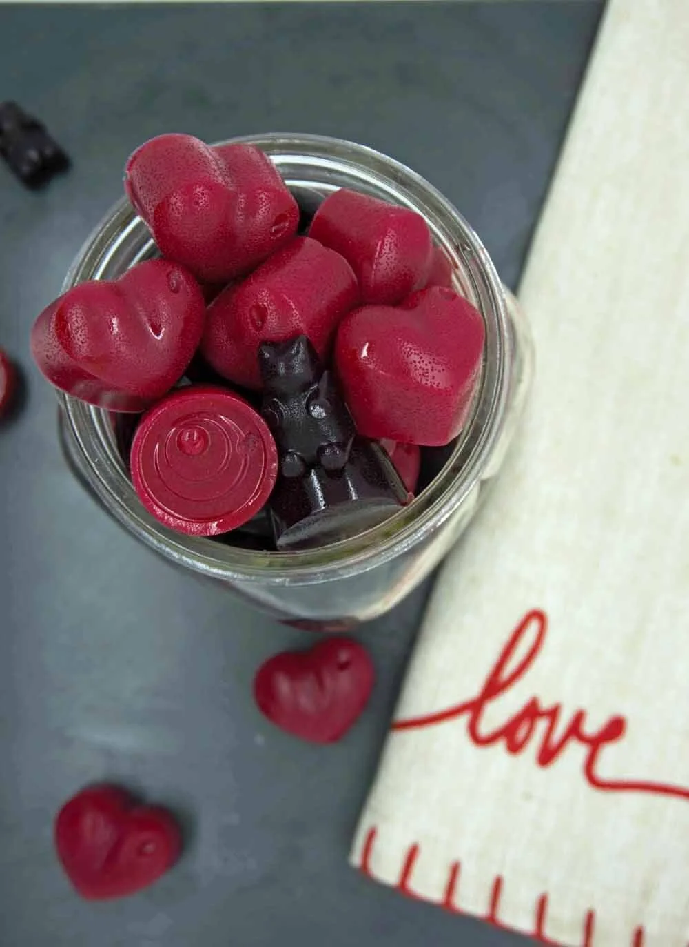 Homemade Fruit and Vegetable Gummies with Beets, Strawberries, and ...