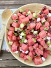 Watermelon, BEET, and Cucumber Salad with Feta, Mint, and Lime Juice ...