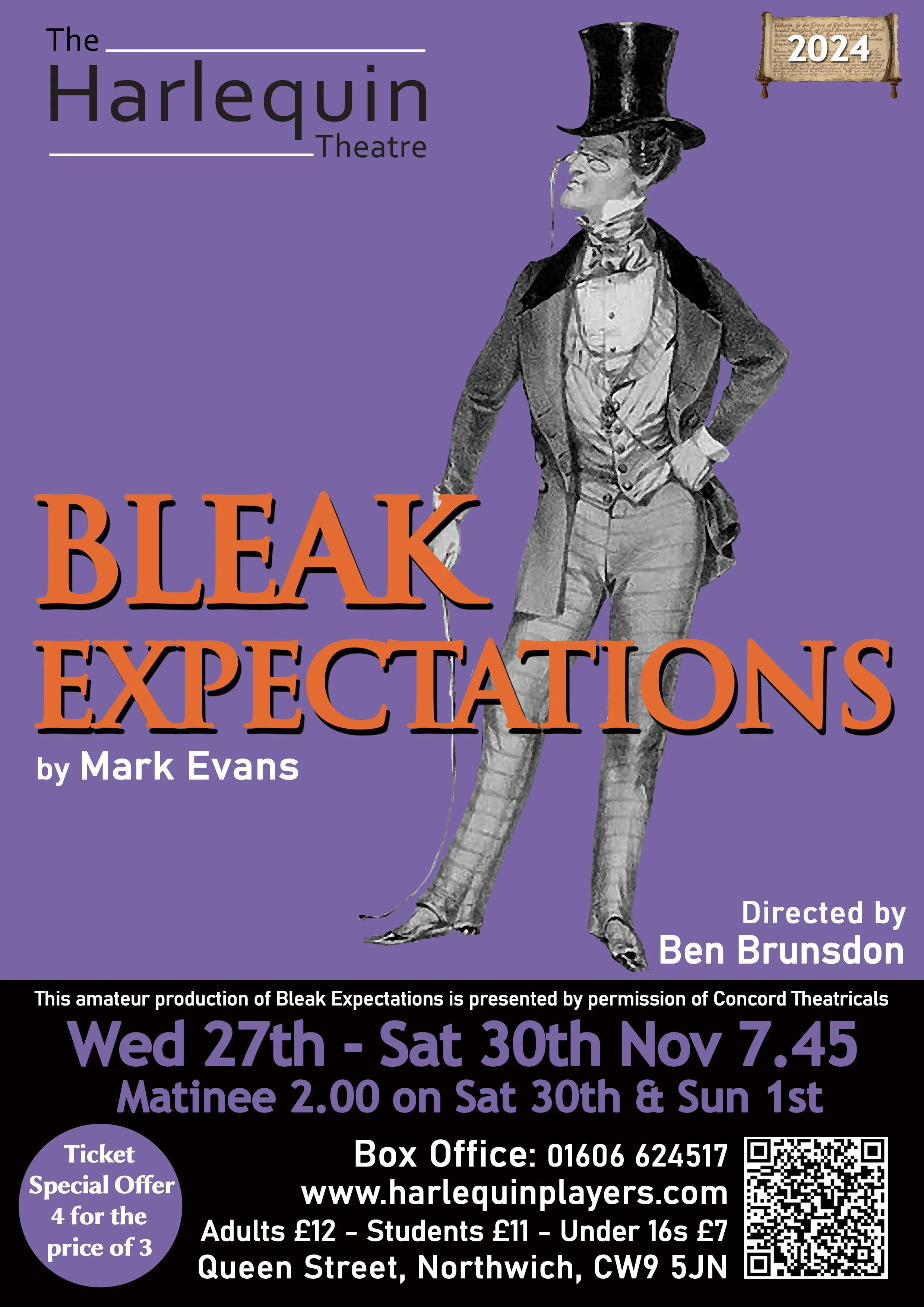 Bleak Expectations — The Harlequin Theatre