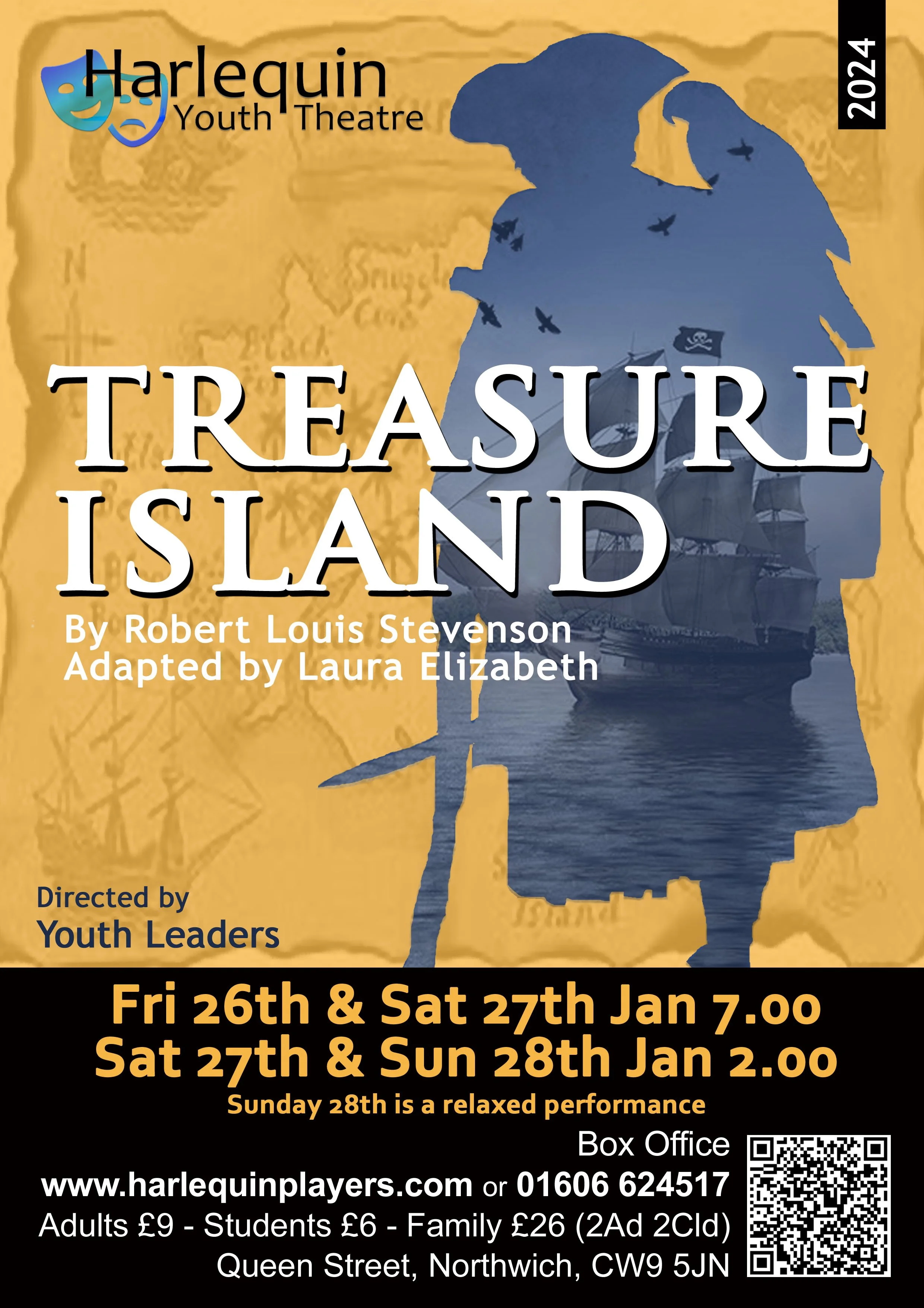 Treasure Island — The Harlequin Theatre