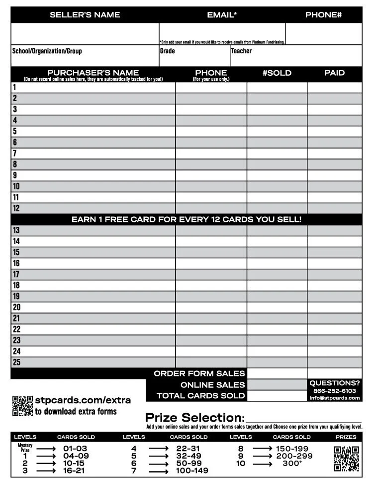 The Slice the Price Card: Fundraising Made Easy - Contactless Online ...