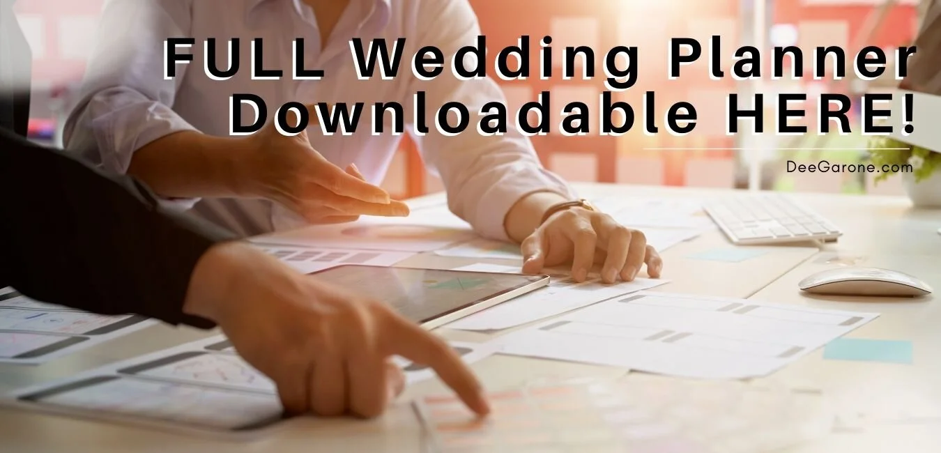Start planning organized - DIY wedding Planner [Free printable] — Dee ...