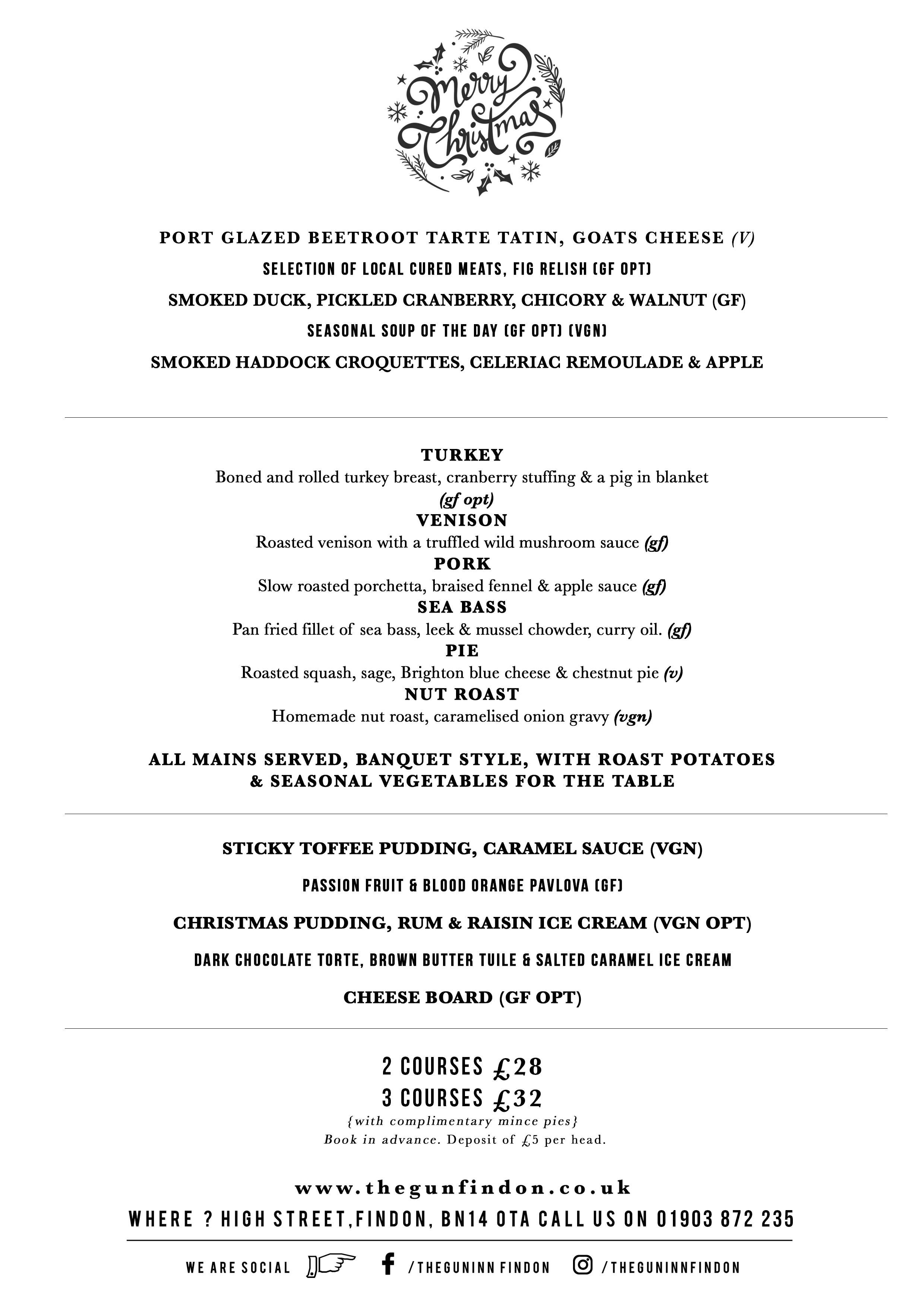 Christmas 2023 — The Gun Inn