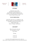Menu's — The Gun Inn