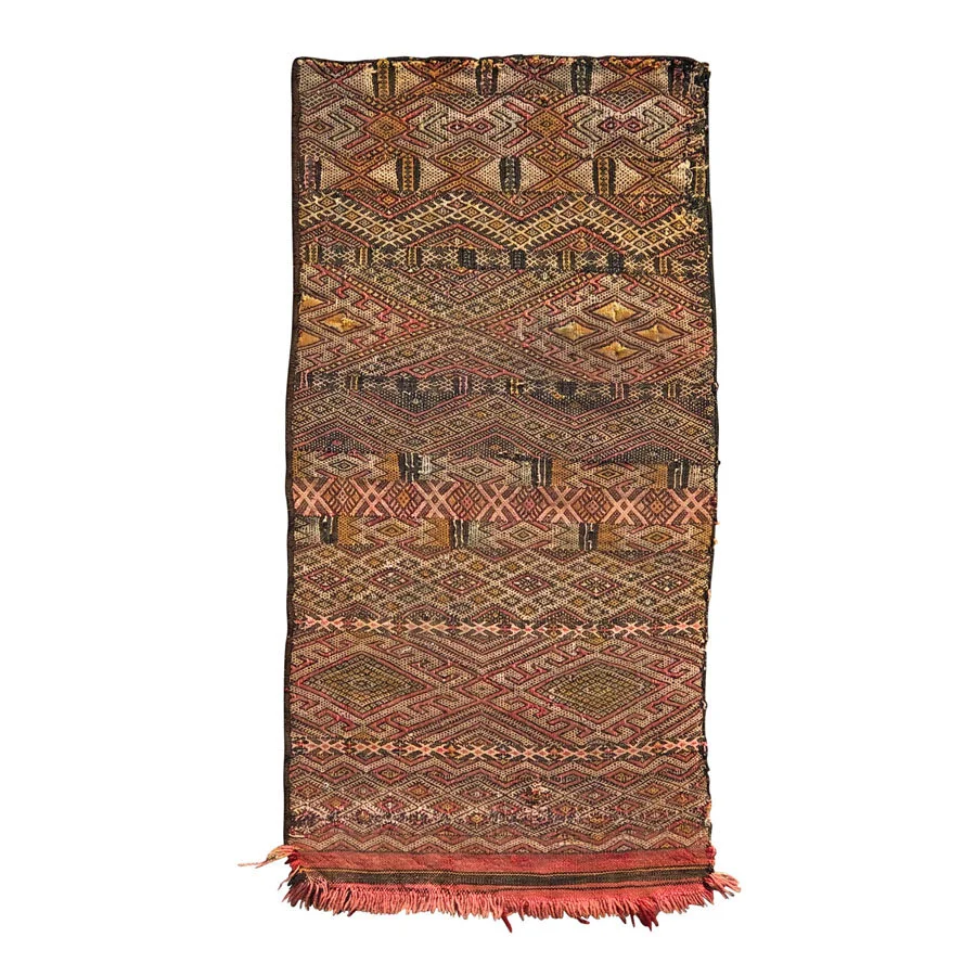 Moroccan kilim rugs - unique Berber tribal kilims