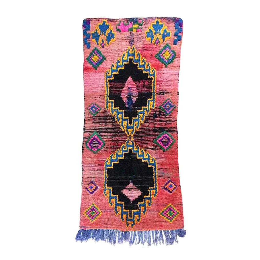 Vibrant authentic Moroccan rugs that play a vital role in Berber craft