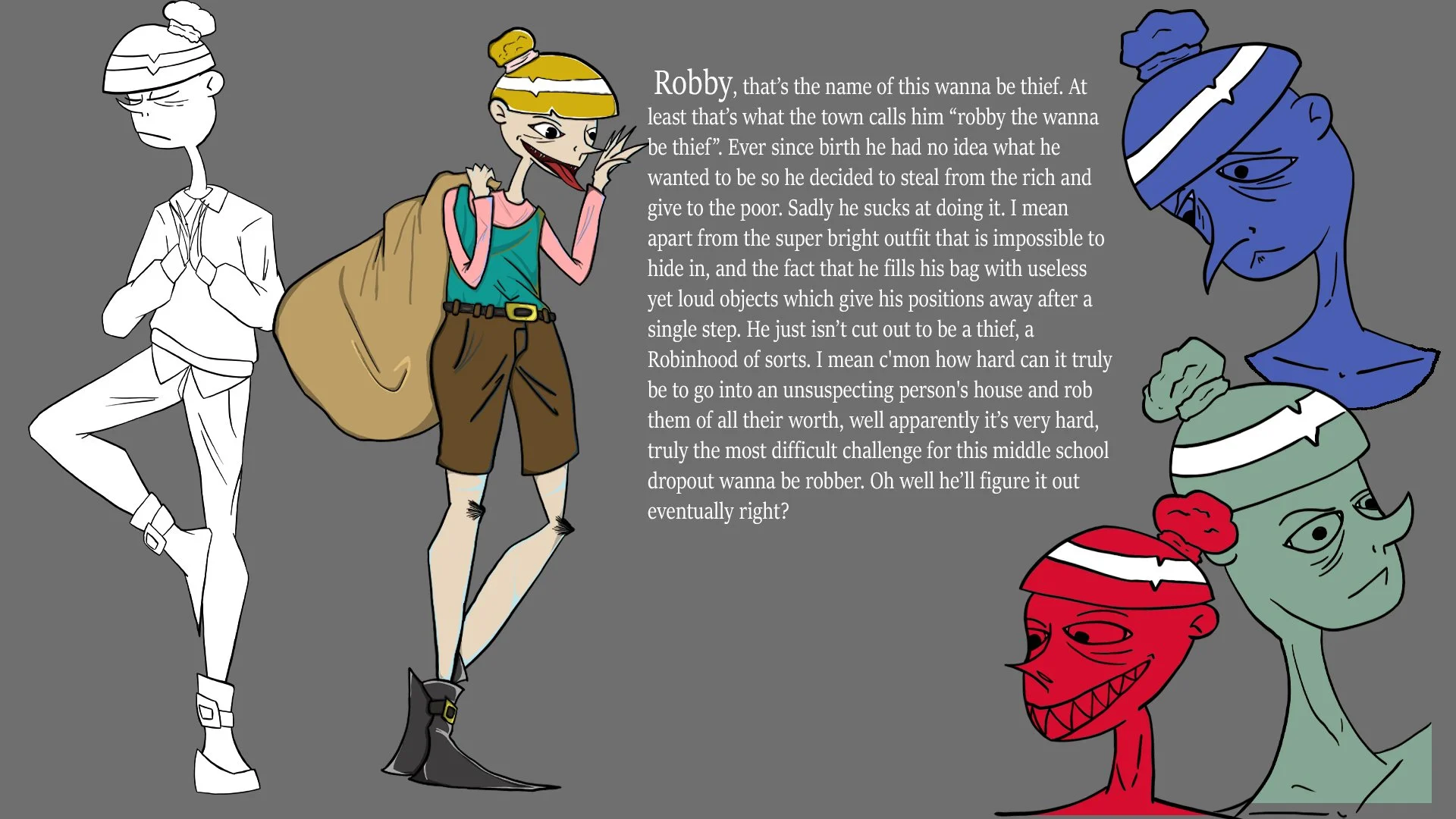 Patricio German Character Design Portfolio — Creative Art Works