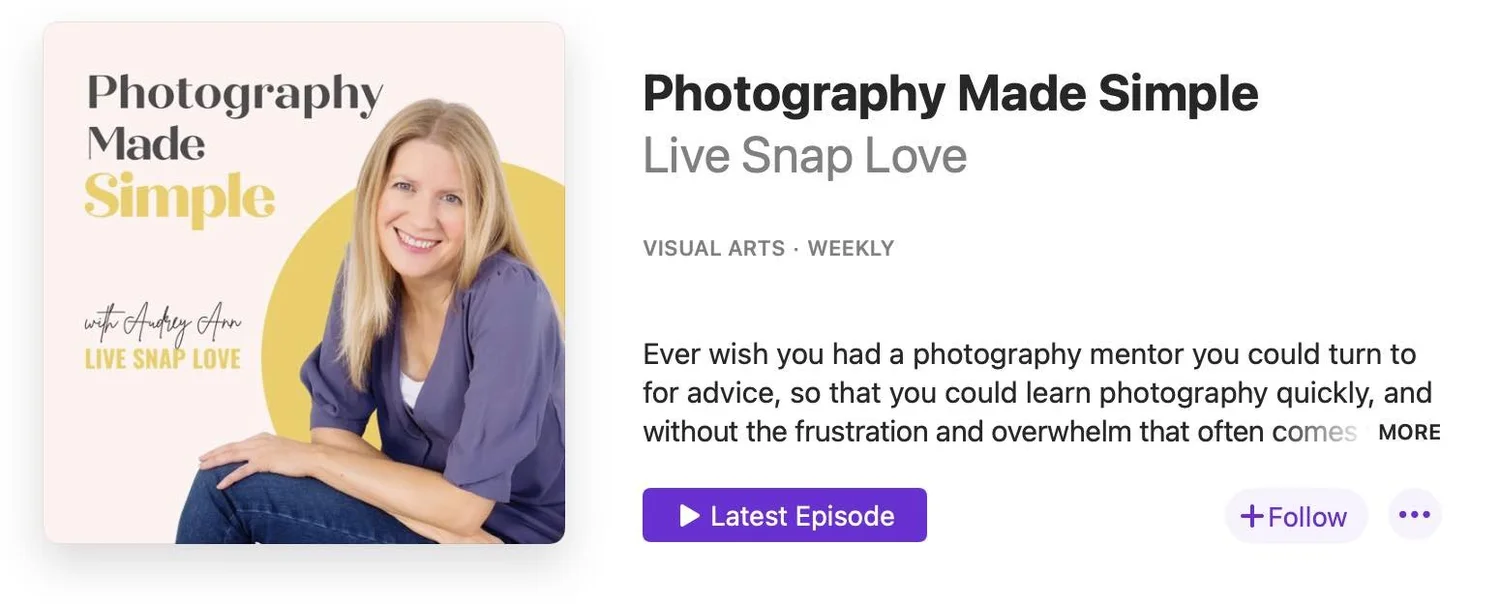 How to Listen and Follow The Photography Made Simple Podcast