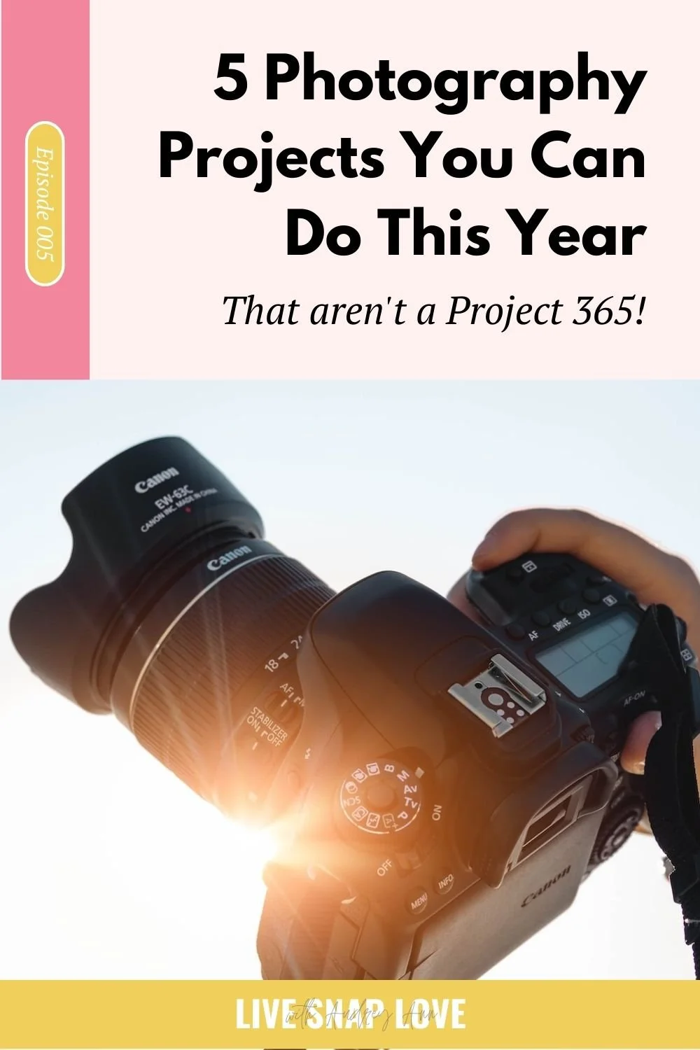 5 Year-Long Photography Projects (That Don't Require Daily Shooting!)