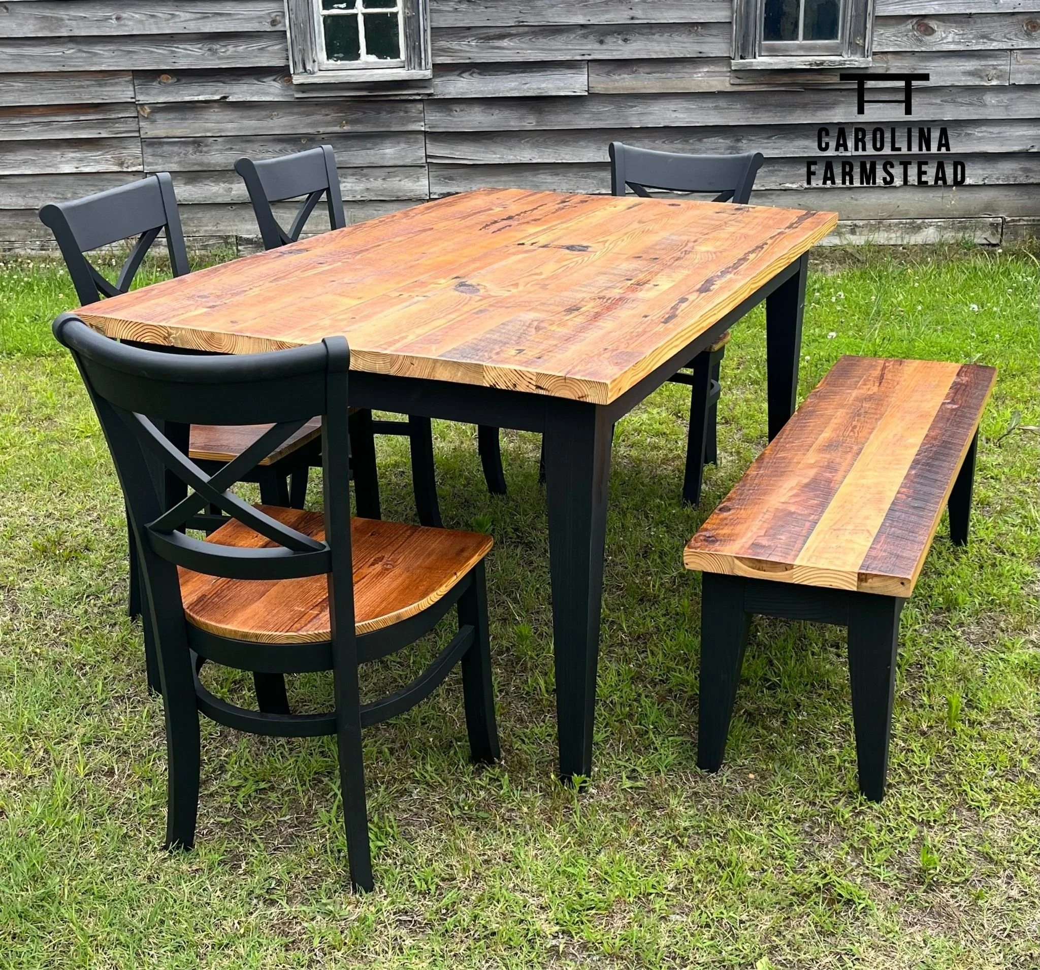 In Stock Farm Tables, benches, stools, and chairs handcrafted with ...