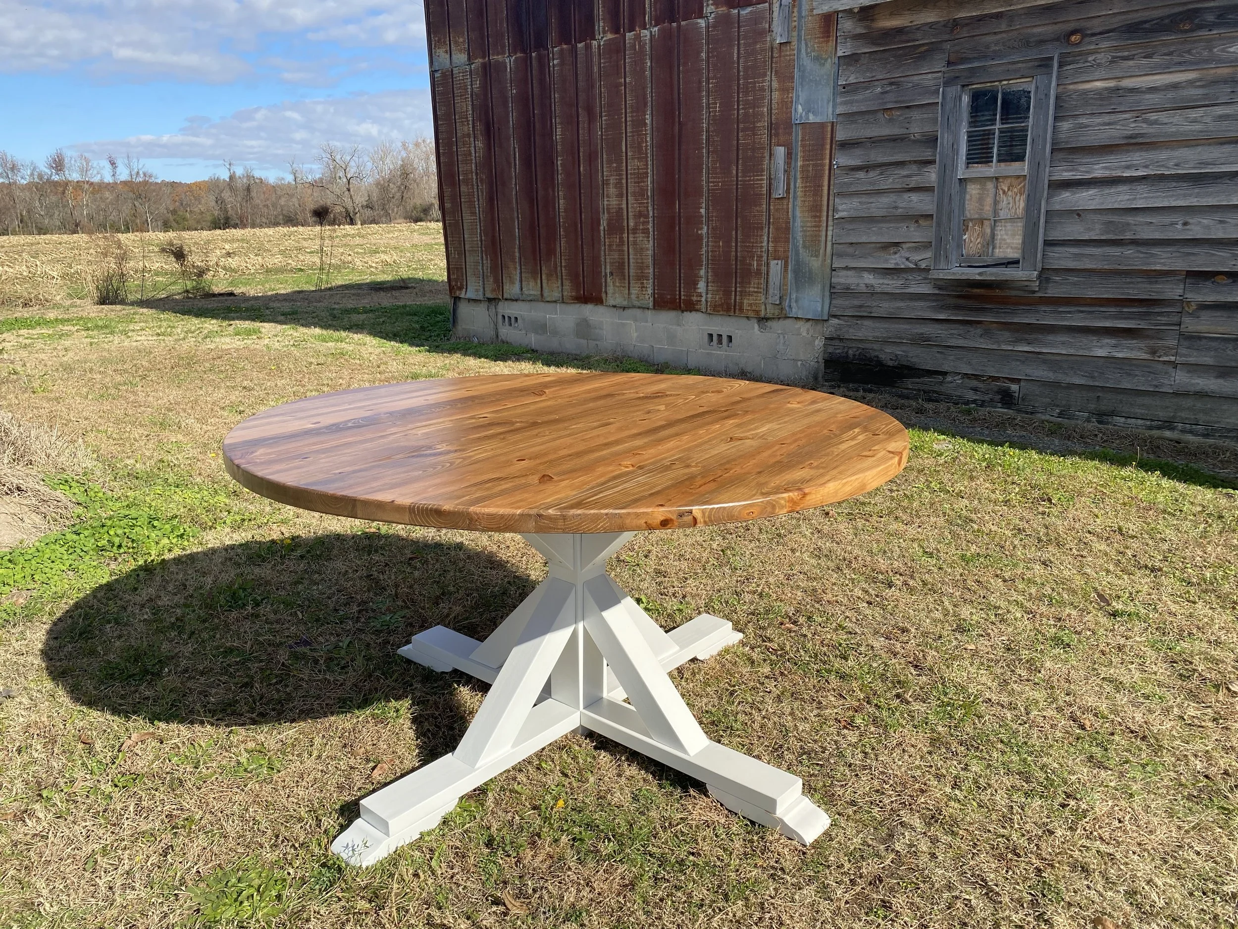 In Stock Farm Tables, benches, stools, and chairs handcrafted with ...