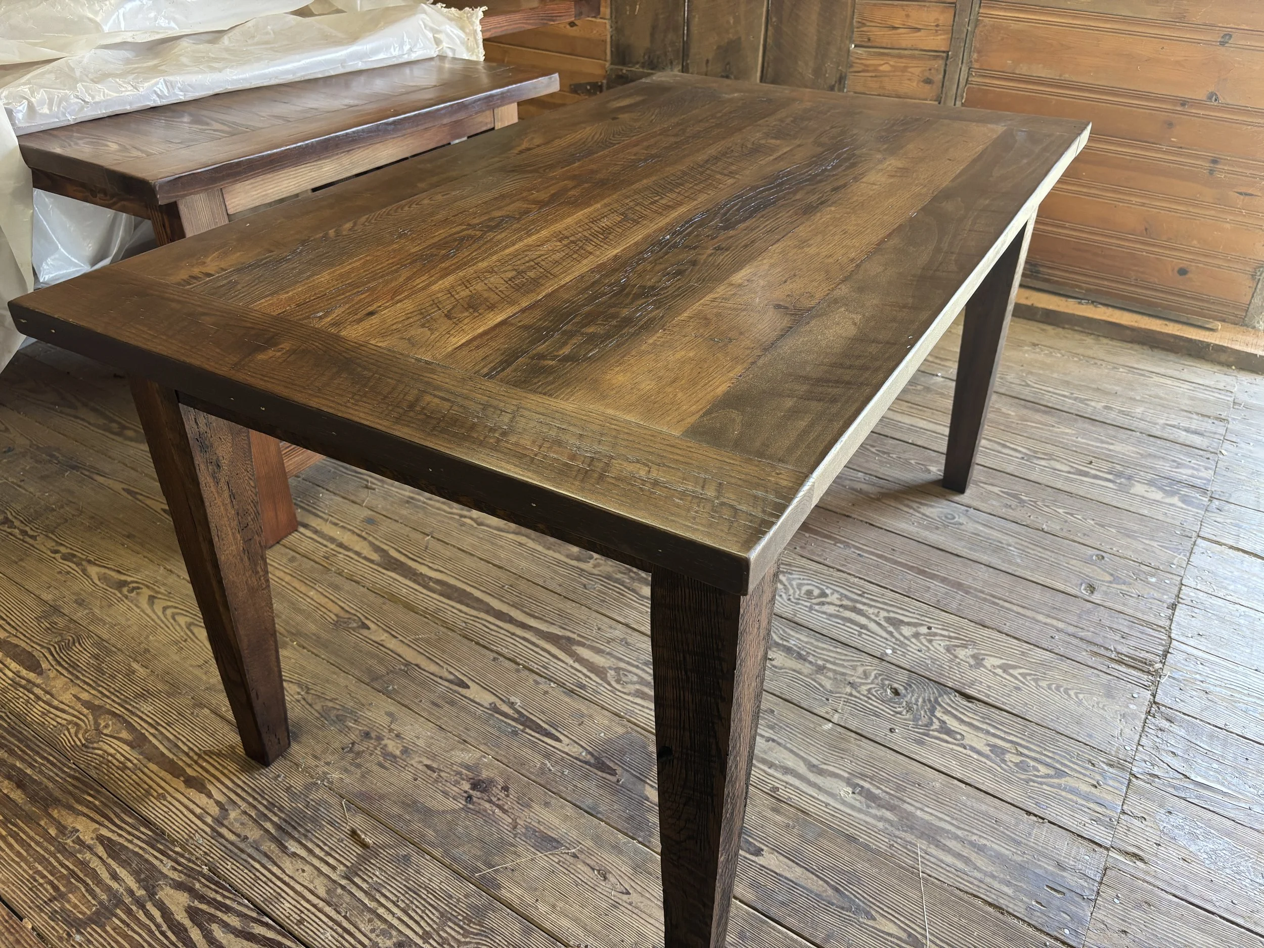 In Stock Farm Tables, benches, stools, and chairs handcrafted with ...