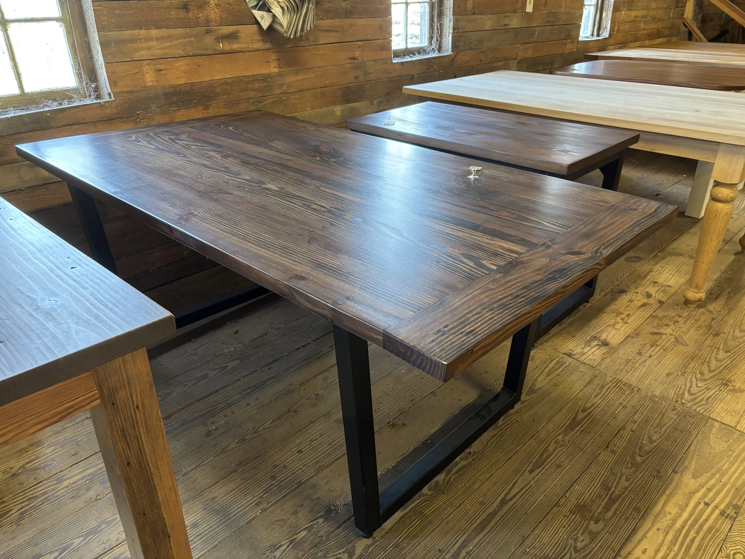 In Stock Farm Tables, benches, stools, and chairs handcrafted with ...
