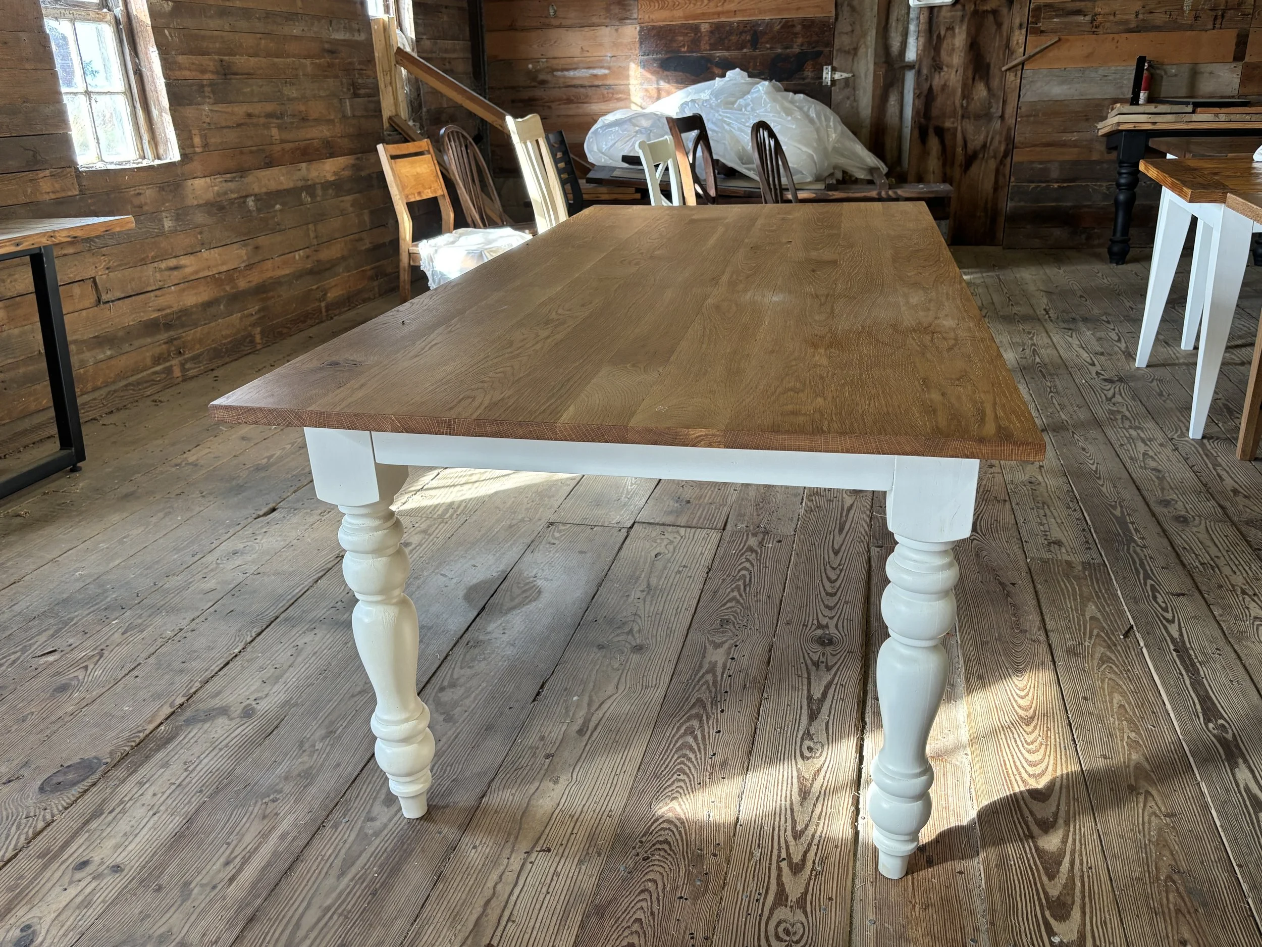 In Stock Farm Tables, benches, stools, and chairs handcrafted with ...