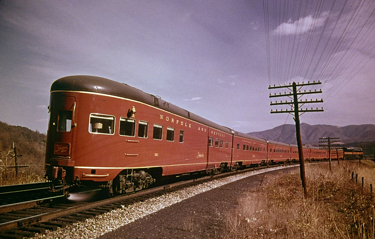 Louis Newton Norfolk & Western Railway Films — ALCF