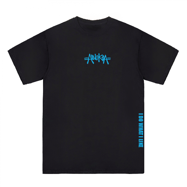/AinokeA\ Old Skool Tee - Aqua print — Ainokea