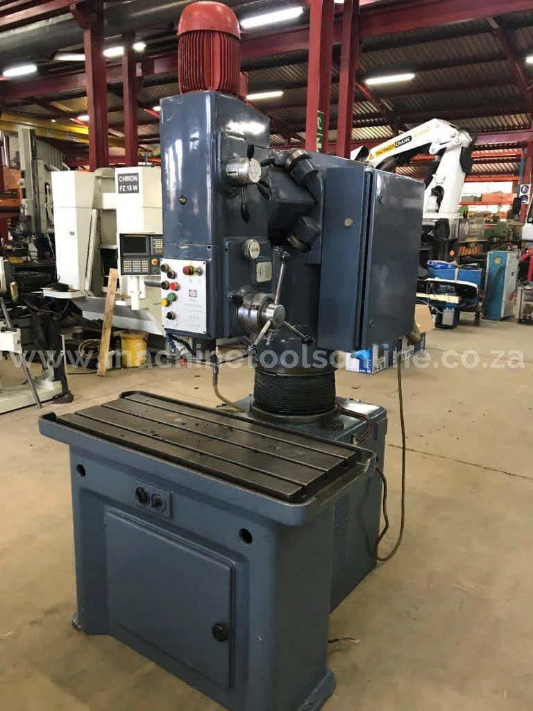 Used drilling machines, pedestal drills and radial drills for sale ...