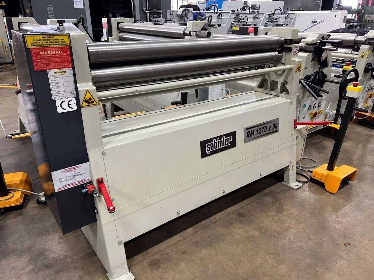 Used plate rolls, pyramid rolls and initial pinch rolls for sale ...