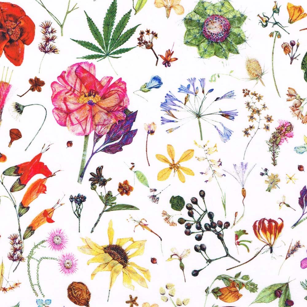 Neck Tie in Floral Eve — Sailor Rose