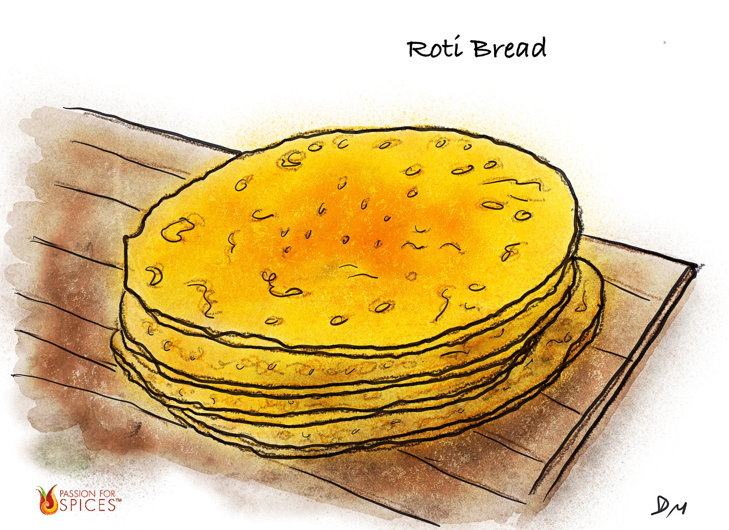 Classic Breads from Around the World: Indian Roti — Passion for Spices ...