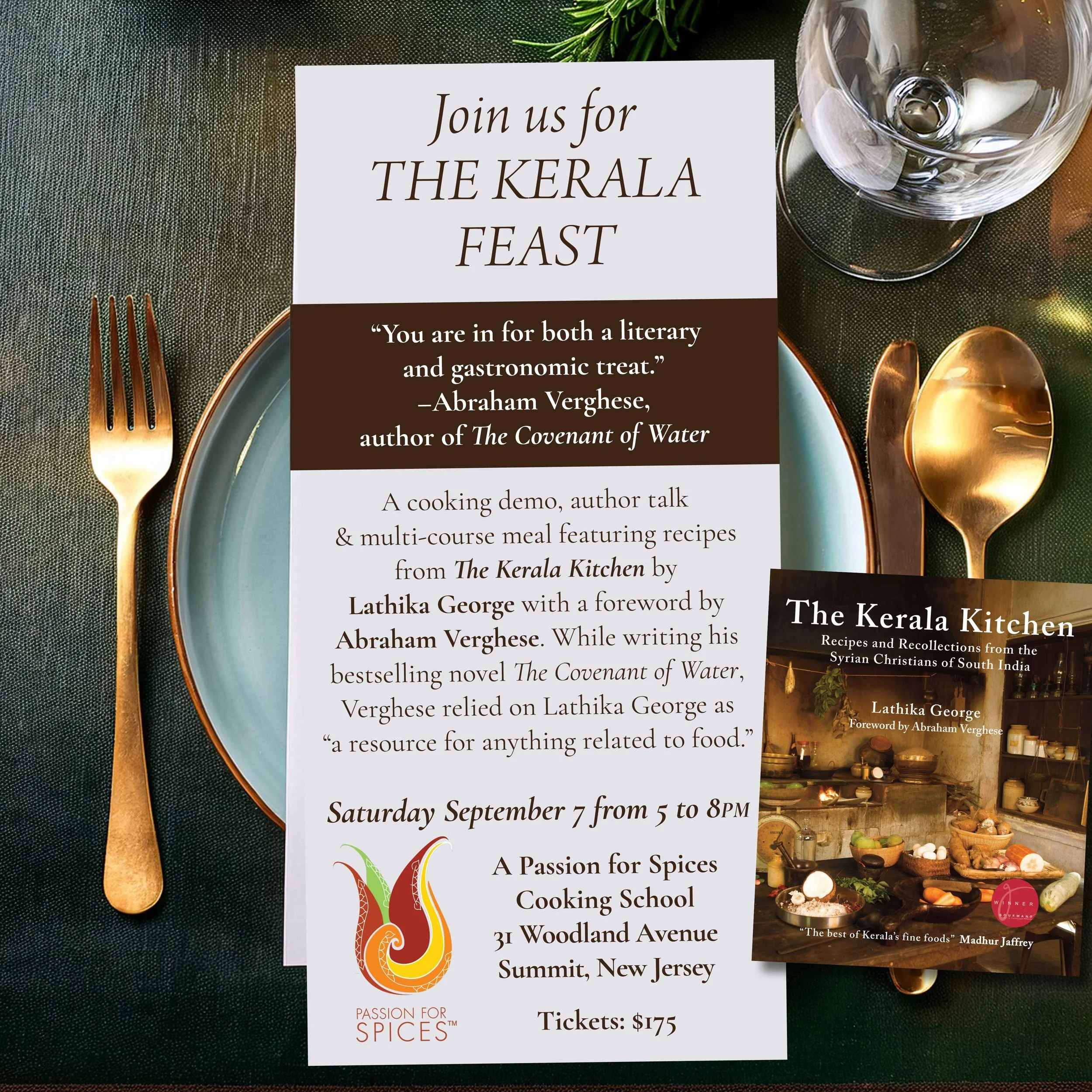 Passion For Spices™ Celebrated the Cuisine of Syrian Christians ...