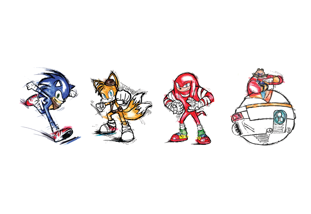 Sonic Boom Concept Art