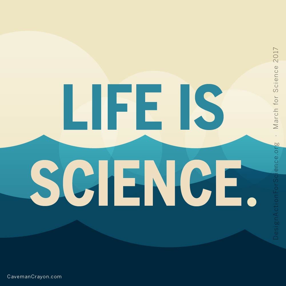 Life Is Science / CavemanCrayon Design