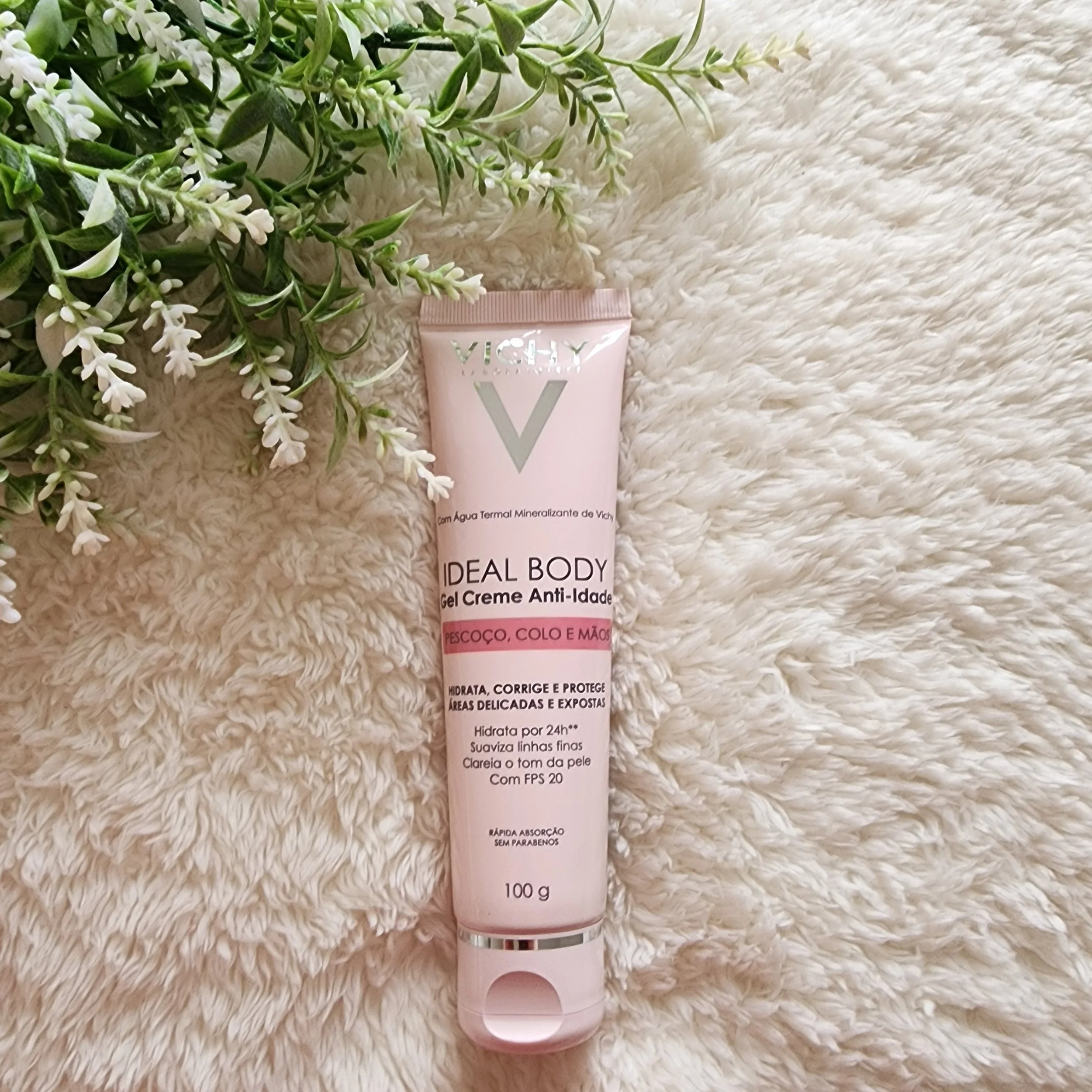 Resenha - Ideal Body Gel Creme Anti-idade Pescoço, Colo e Mãos da Vichy ...