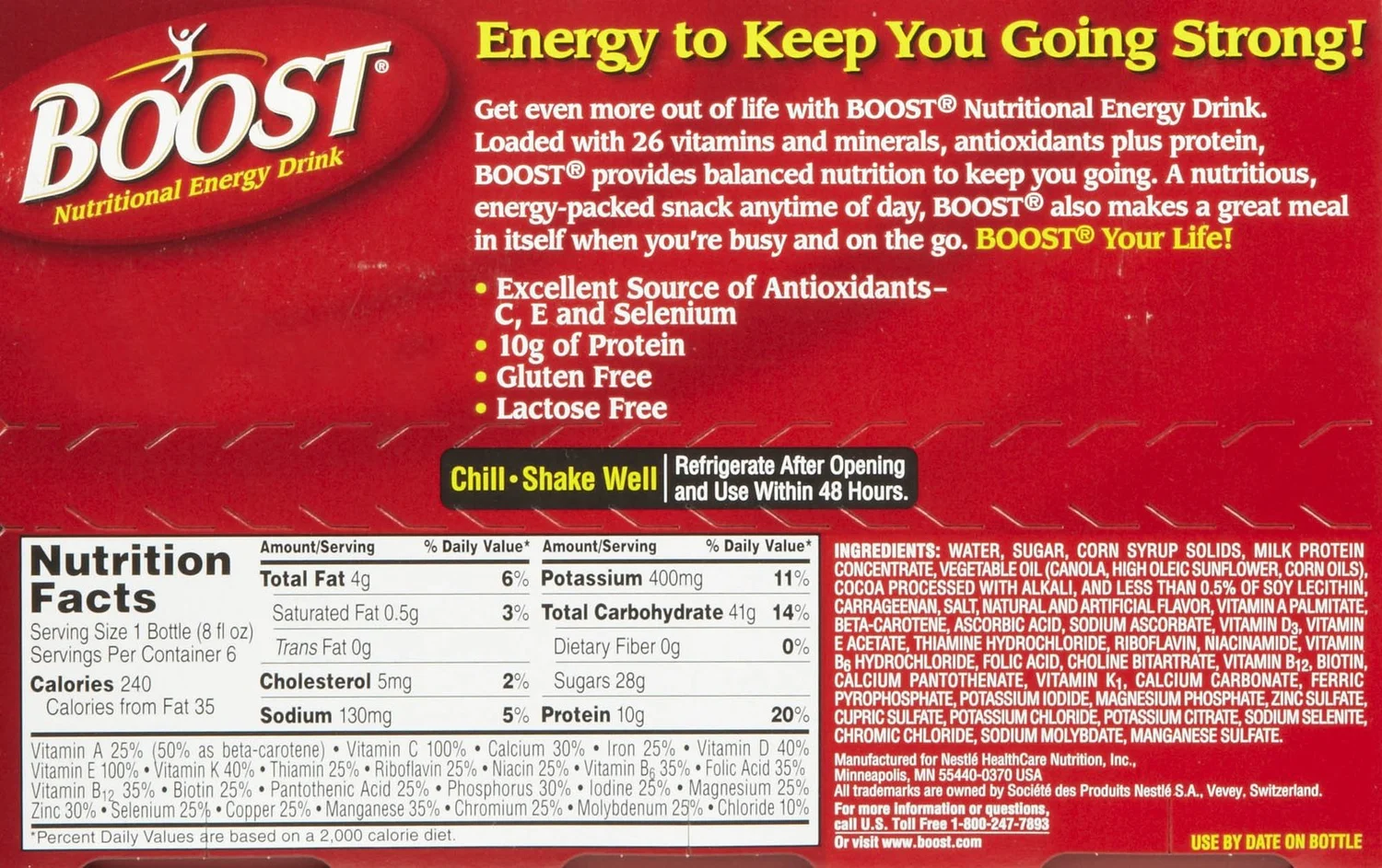 Boost & Ensure: Junk "foods" Masquerading as Health Products ...