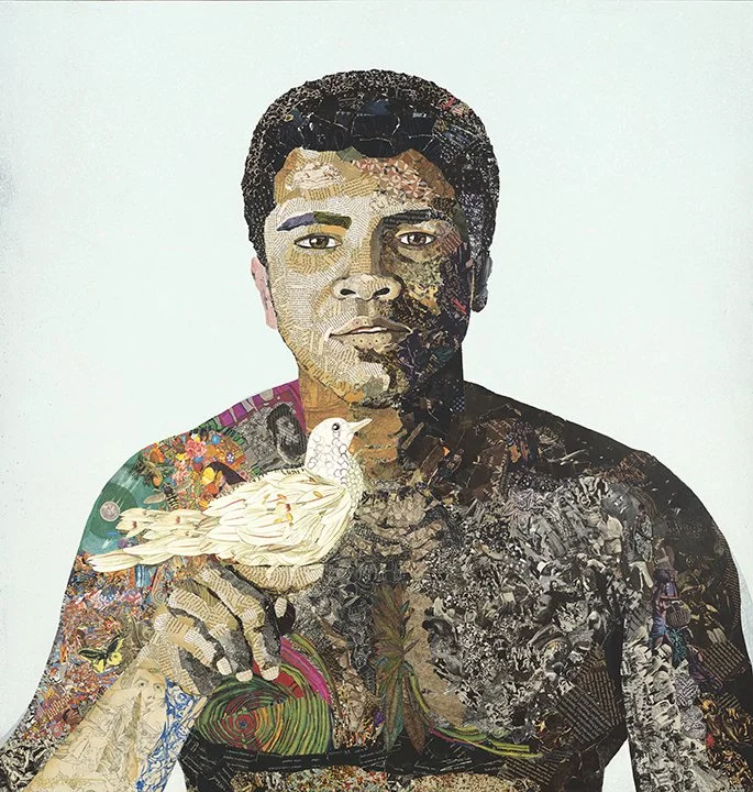 Collage Portraits — The Vickers Collection & Vail Village Arts