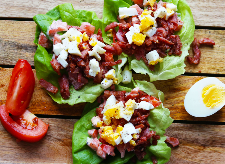 BLT Lettuce Wraps — Tsirona