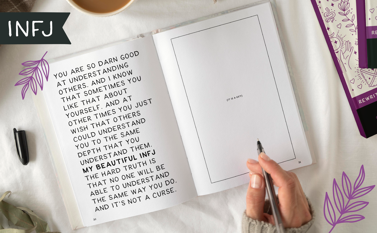 Michelle Lukezic | The INFJ Journal - MBTI Personality Type Books