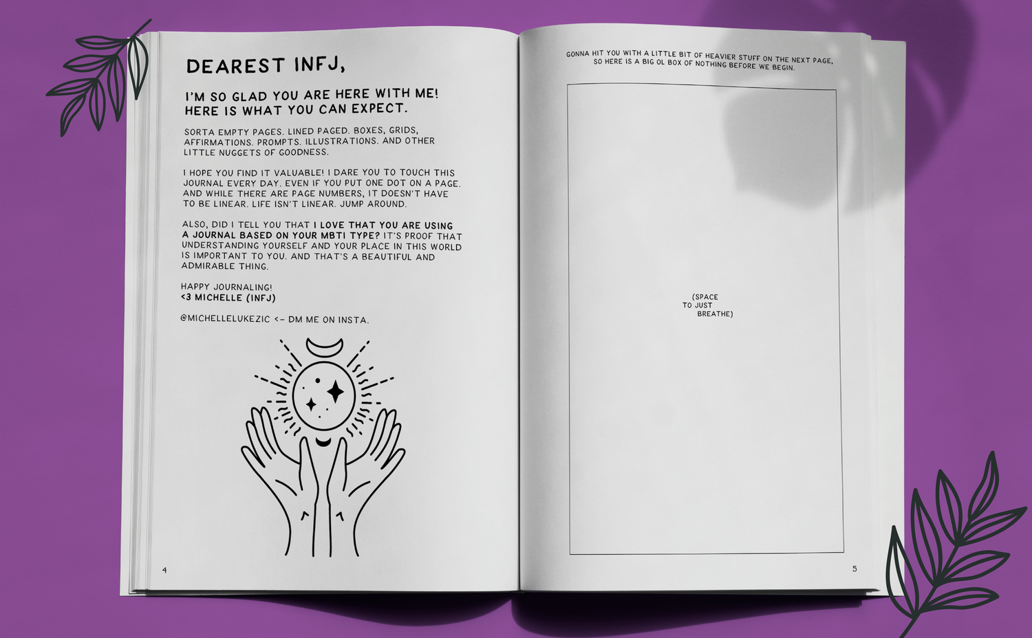 Michelle Lukezic | The INFJ Journal - MBTI Personality Type Books