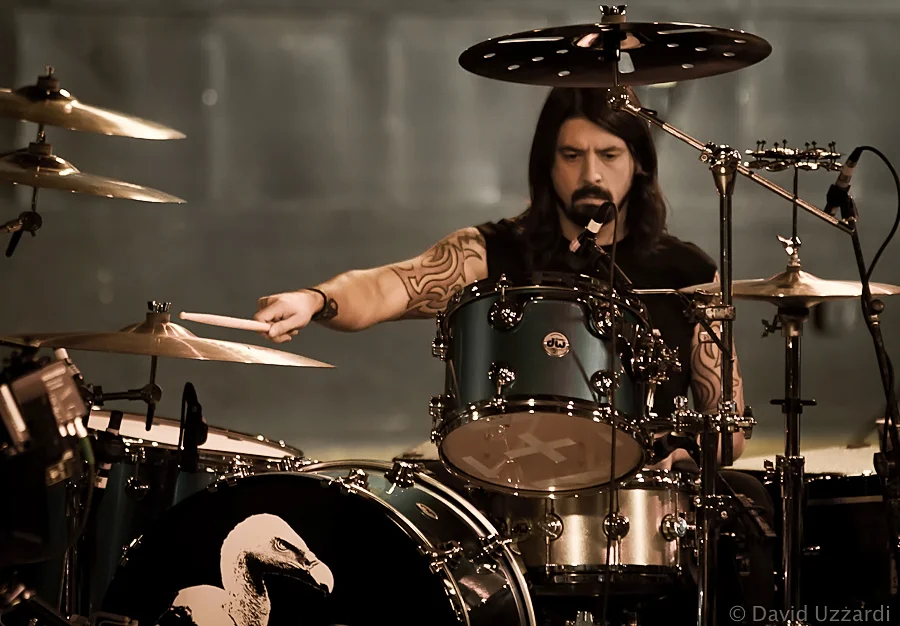 Dave Grohl Them Crooked Vultures Drum Kit