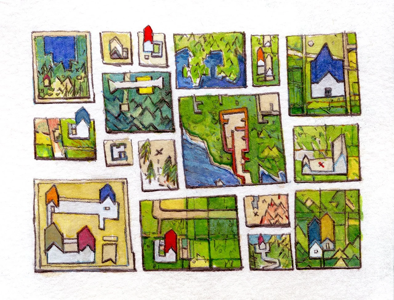 Cell City Project Drawing