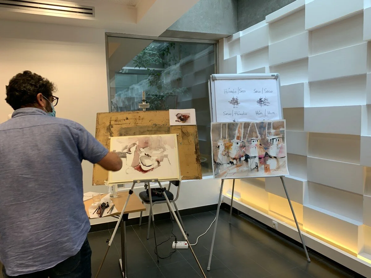 Workshop "From figurative to abstract" with Luis Camara Sep 2020 ...