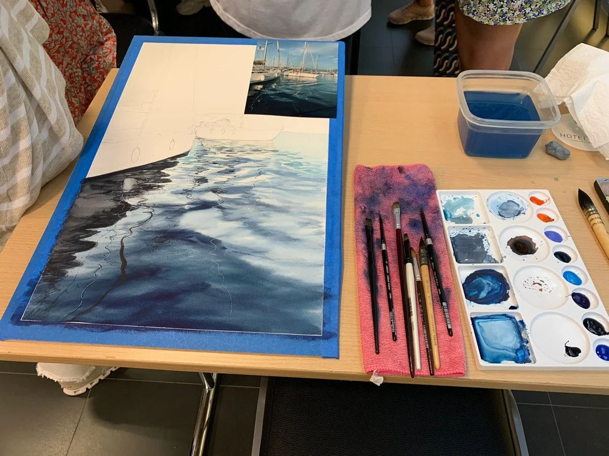Masterclass "Seascapes with Julia Barminova" 24-25 Sep 2022 — Paint in ...