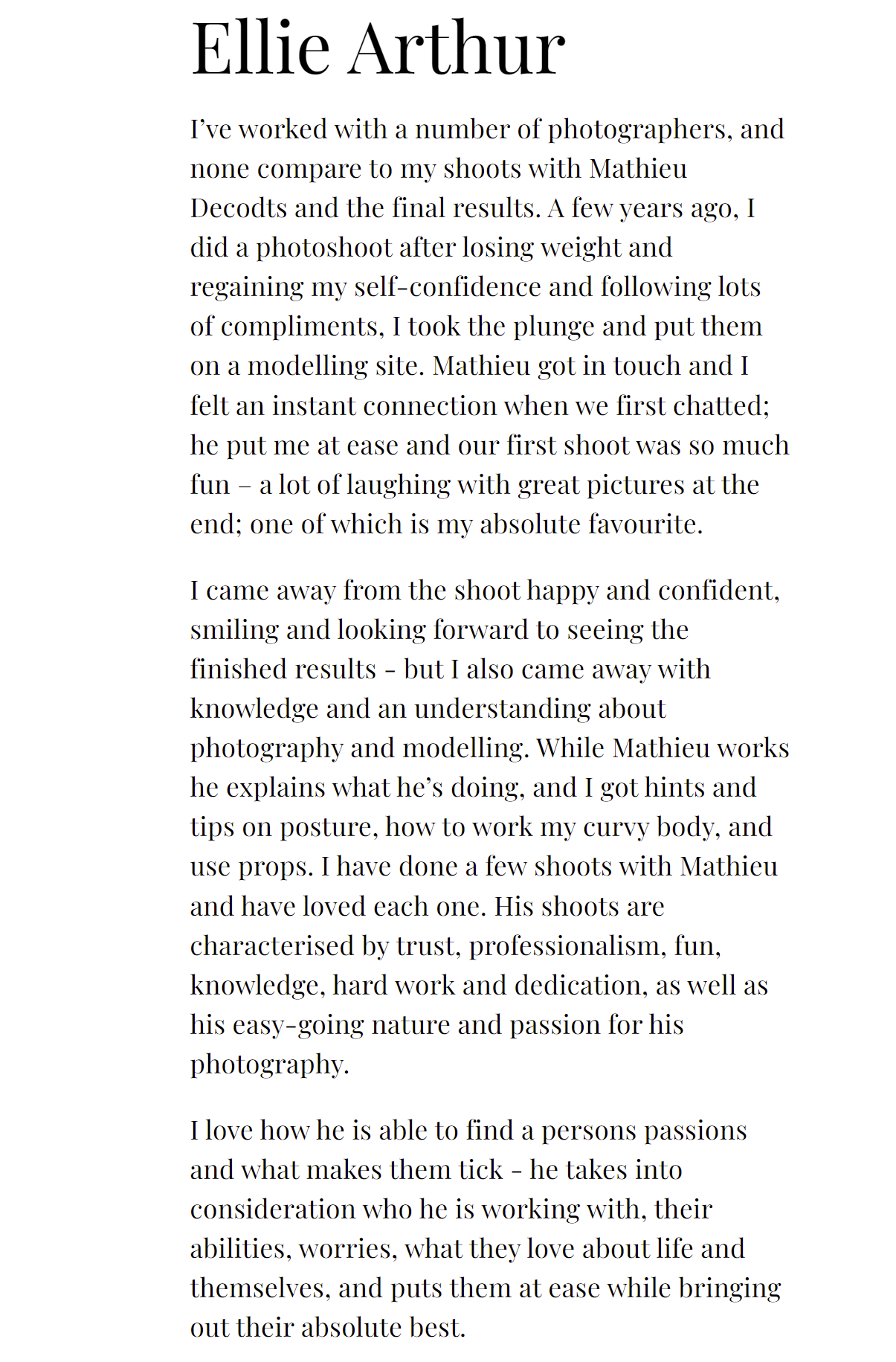 Mathieu Decodts Photography