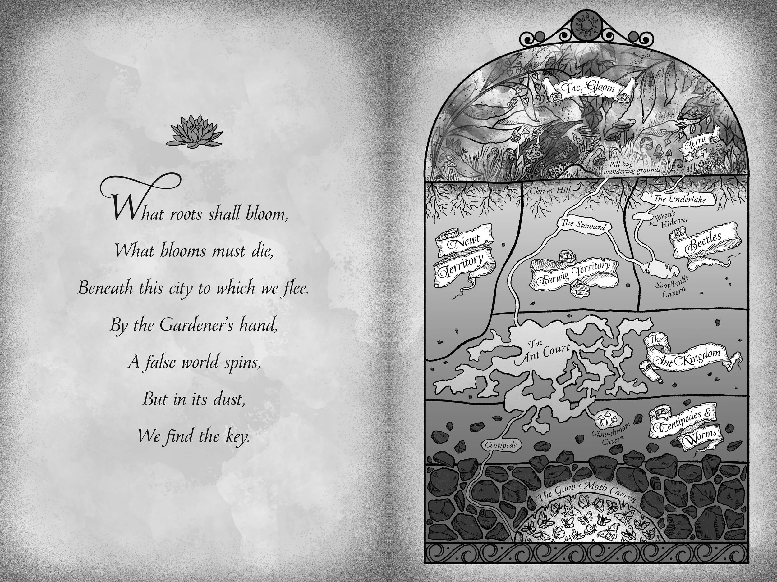 The Mossheart's Promise map — Molly Fehr