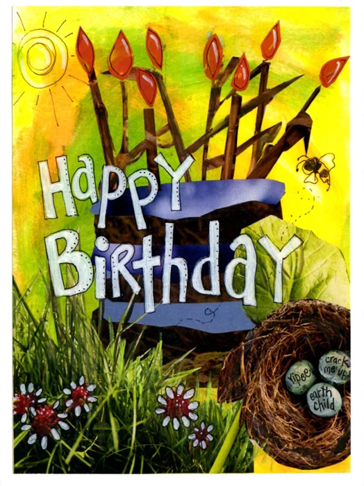 Nature's Birthday Card, Naturalist, Environmentalist, Outdoor Lover or ...