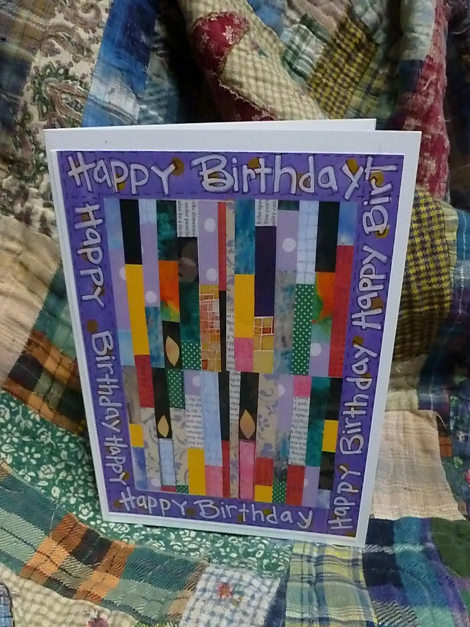 Quilters Birthday Card — Mary Klump Studio Limited Prints & Birthday Cards