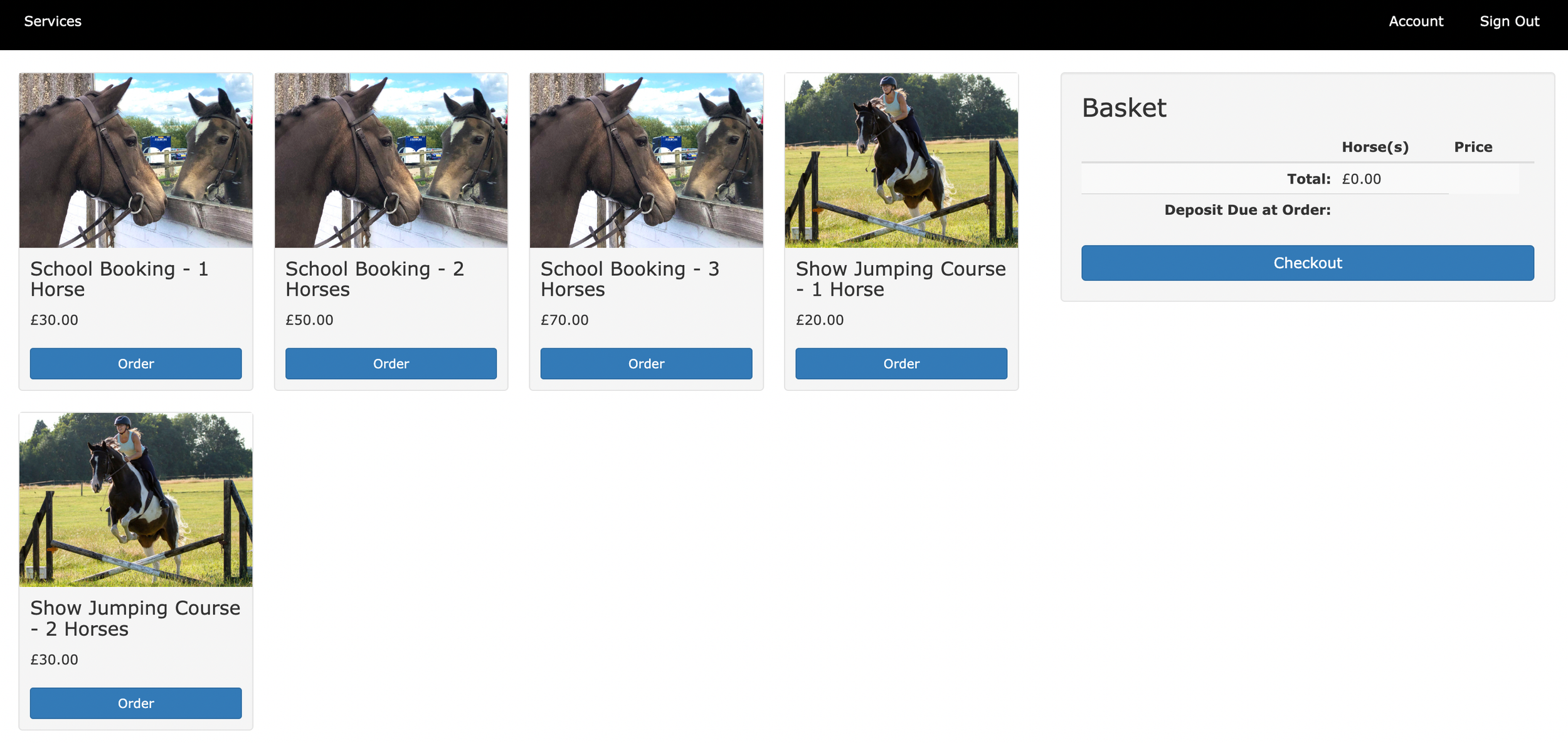 Shop Updates: Pricing Options for Multi Horse Booking — At The Yard