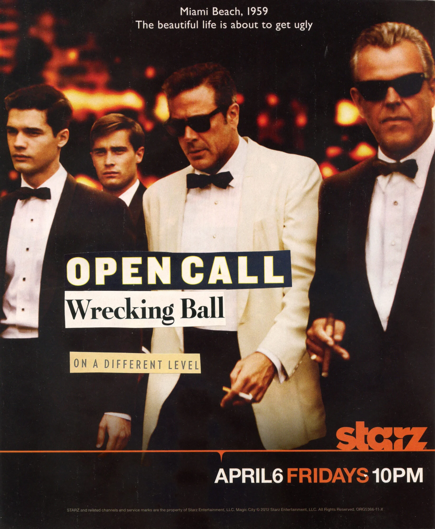 Magic City Starz Poster