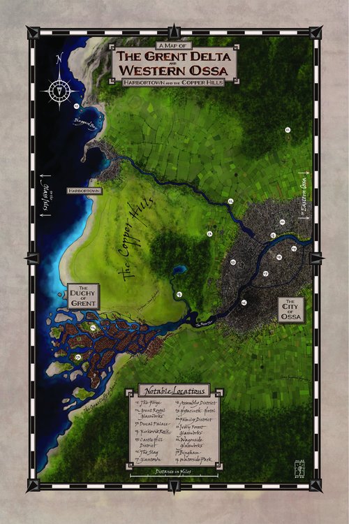 Glass Immortals Maps — Brian McClellan