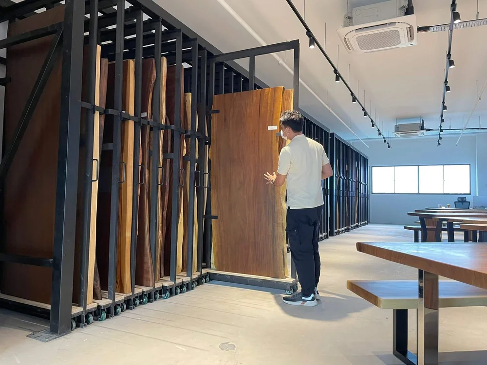 The Process — Herman Furniture | Singapore Solid Wood Slabs Specialist