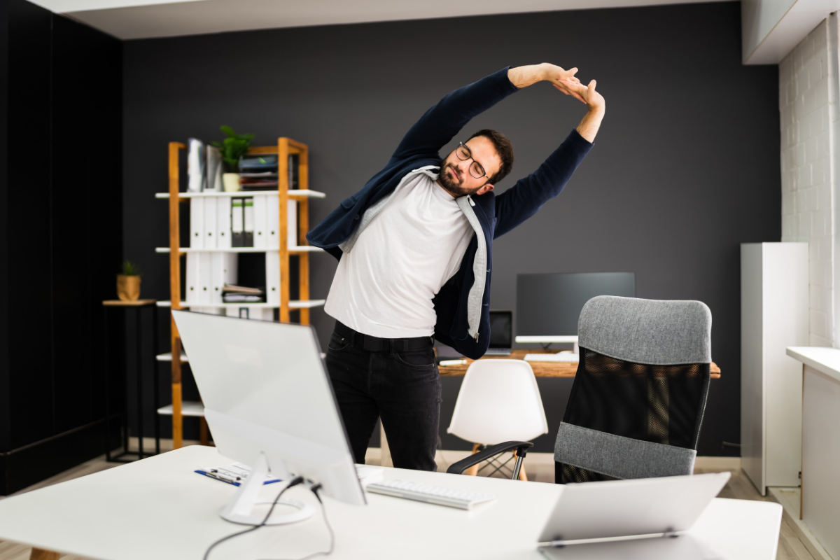 Stretches To Do At Your Desk